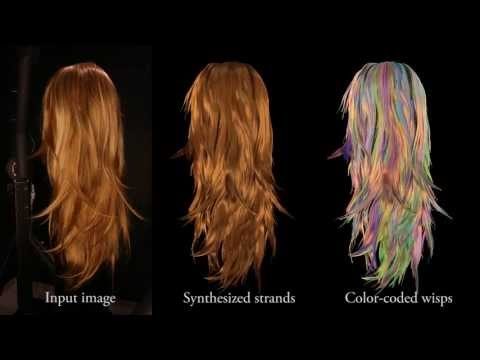 Video thumbnail for youtube video Structure-Aware Hair Capture - VFX