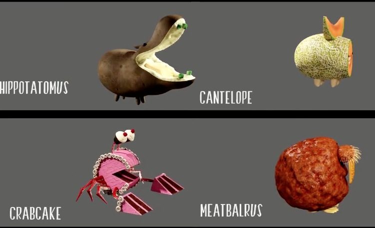 Making Foodimals in Cloudy with a Chance of Meatballs 2