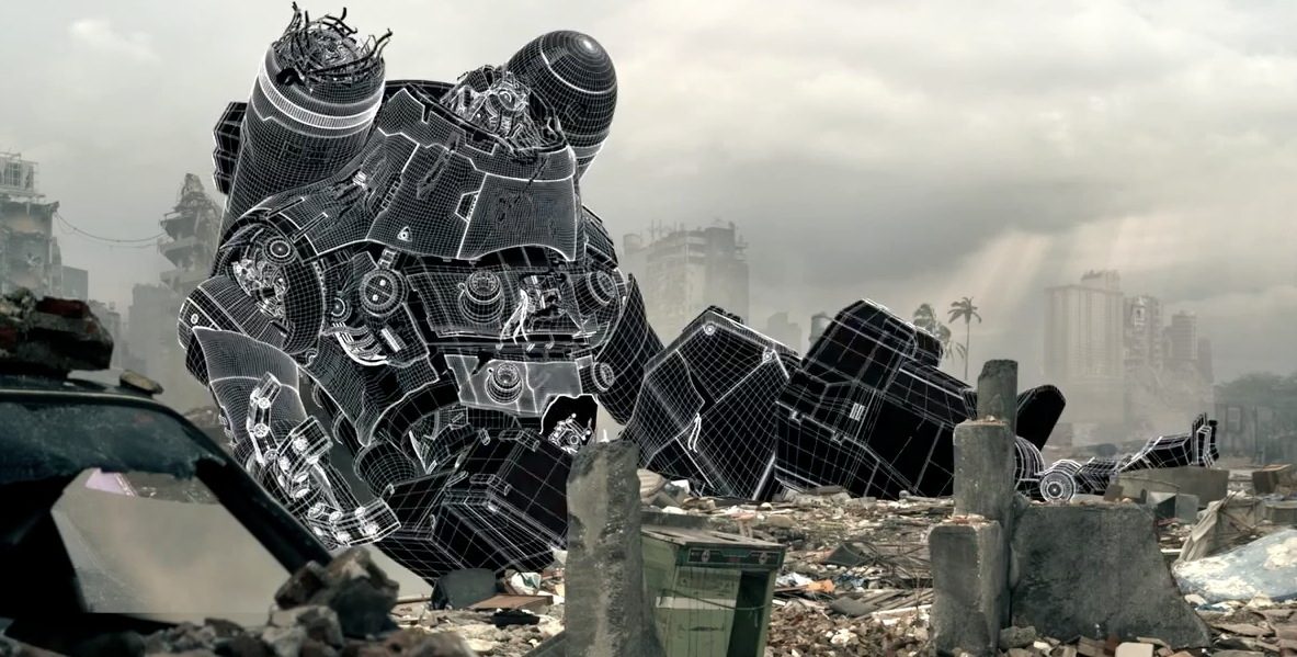 Pacific Rim Romeo Blue Destroyed