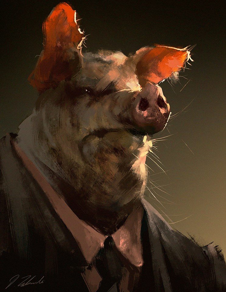 Darek Zabrocki : half man half animal