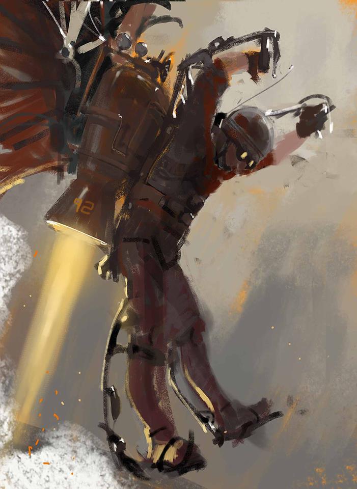 Steampunk Rocket Pack