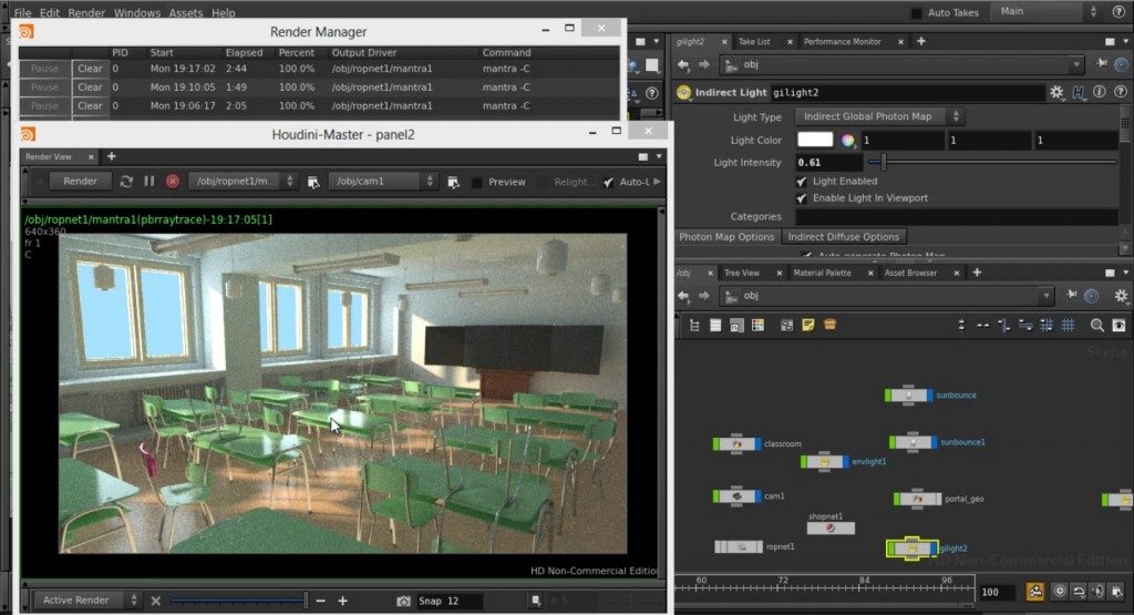 Interior Rendering in Houdini