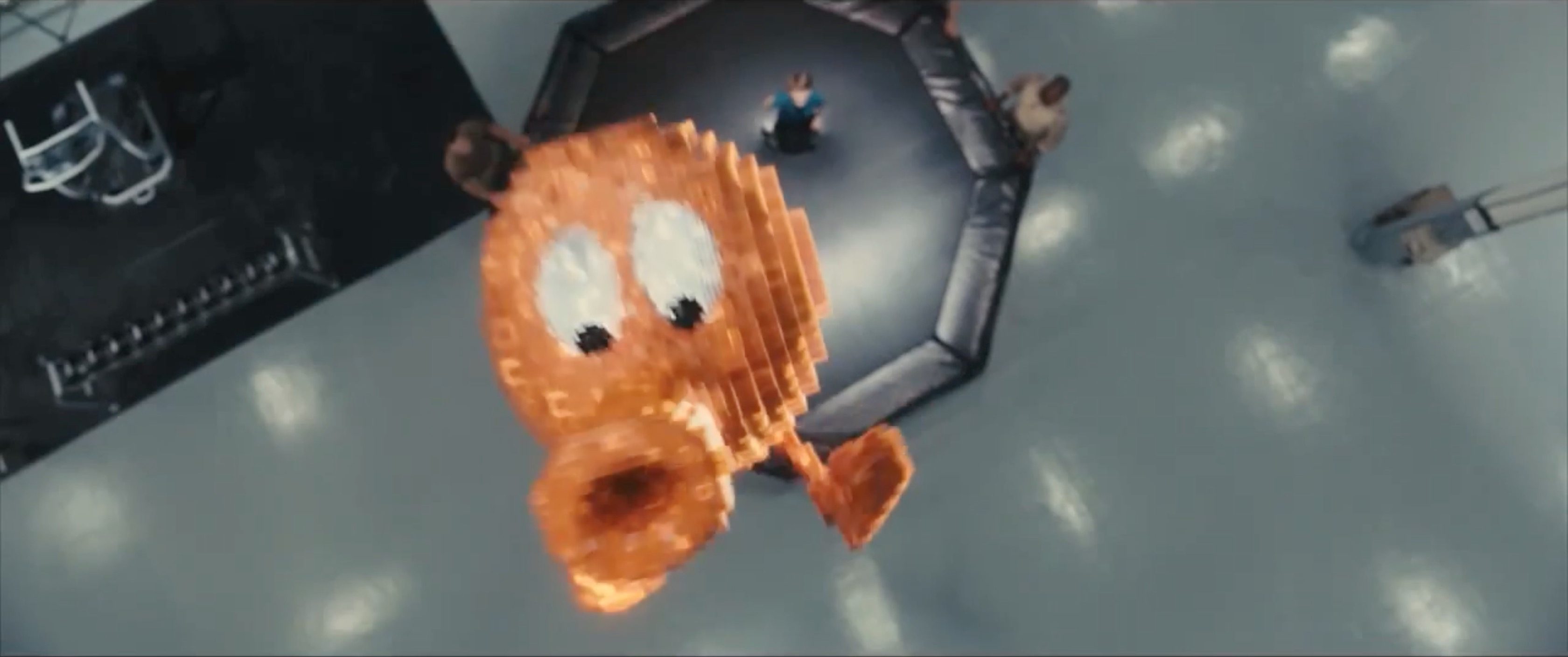 Pixels Q Bert VFX Breakdown 2