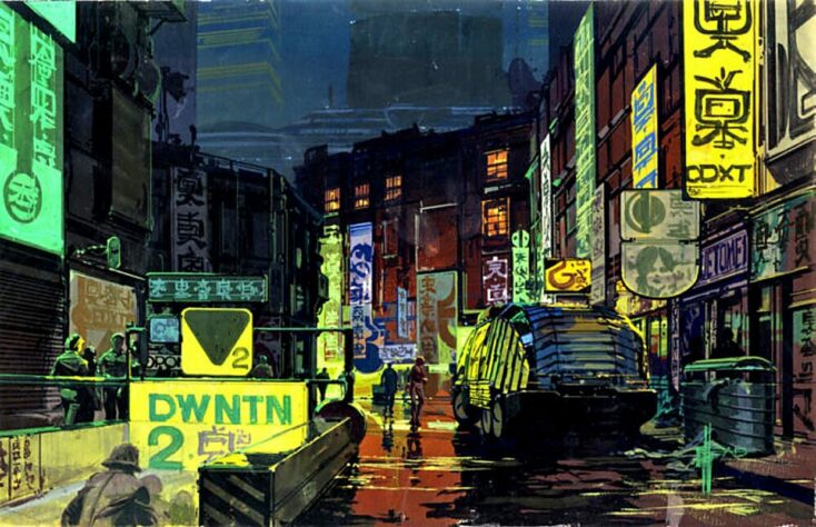 The Art Of Blade Runner : Original Matte Paintings and Sketches