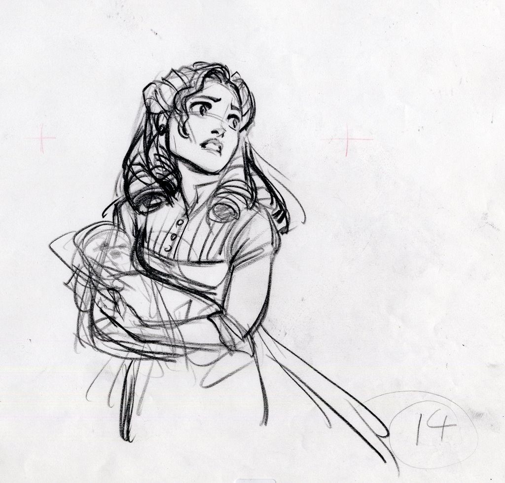 40 Original Concept Art by Disney Artist Glen Keane