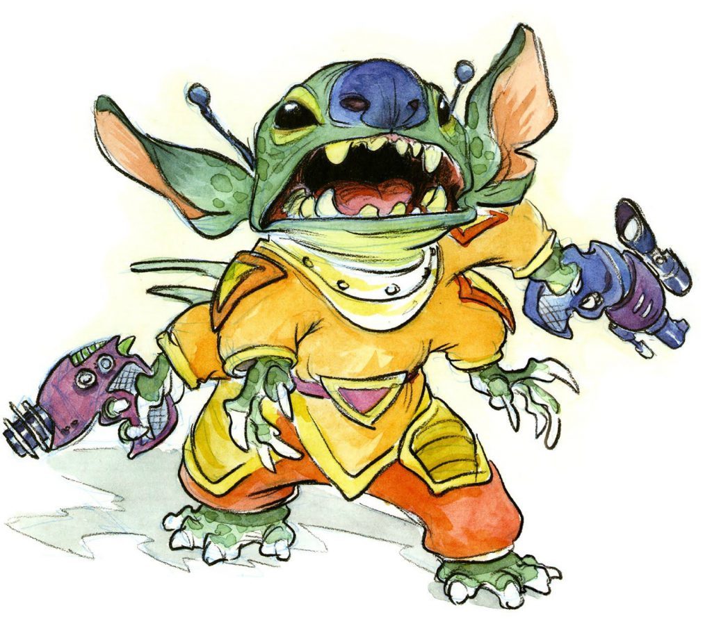 Classics - 60 Original Concept Art Collection for Lilo & Stitch