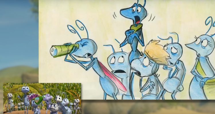 A Bug's Life Storyboard