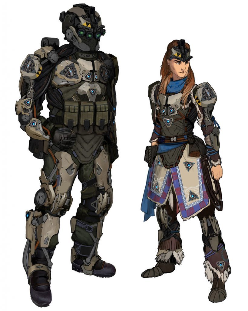 The Art Of Horizon Zero Dawn - Characters