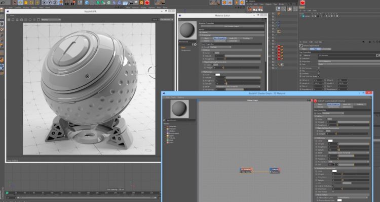 Material Basics in Redshift Renderer for Cinema 4D
