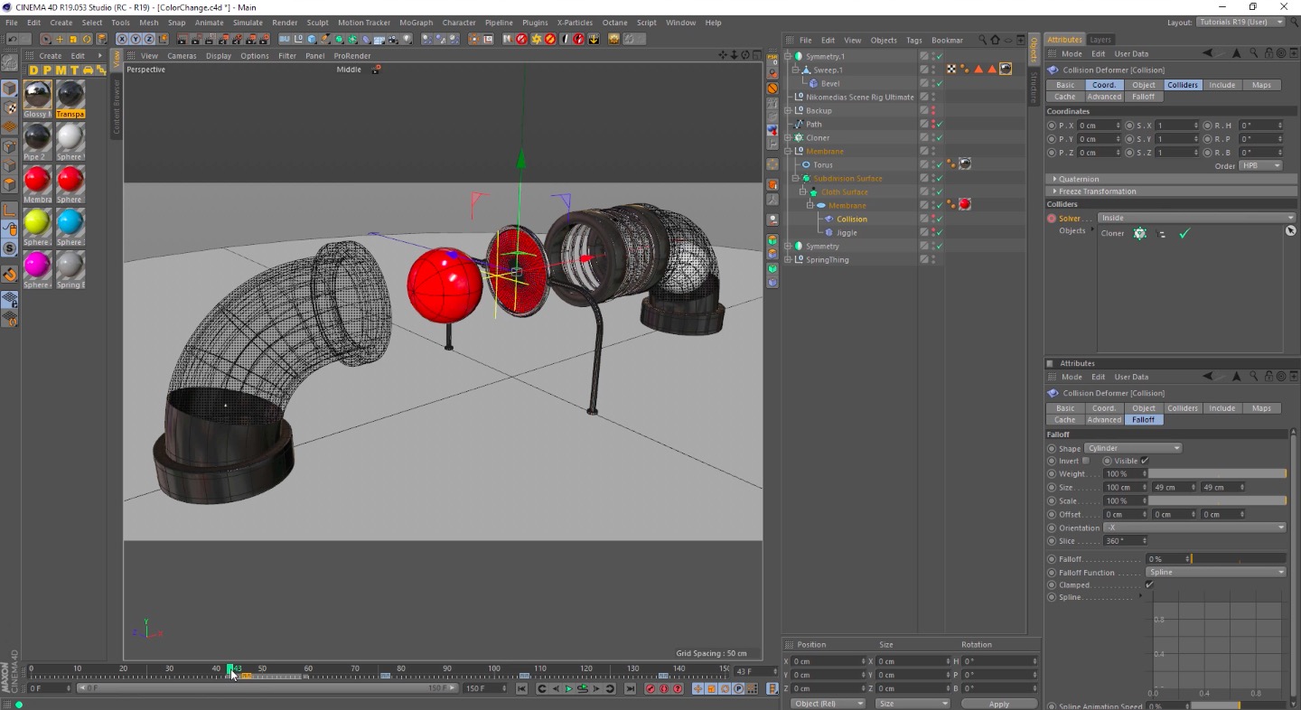 Animated Color Change in Cinema 4D