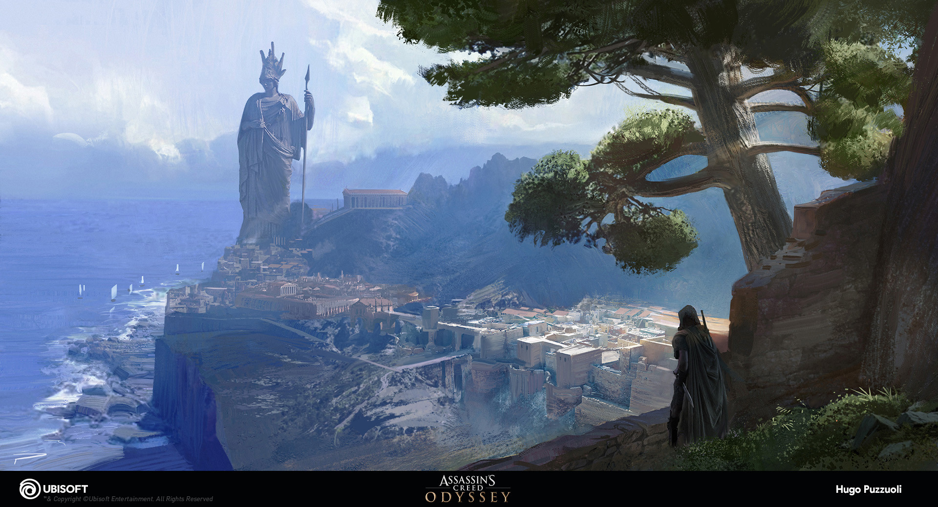 Assassin's Creed Odyssey Concept Art by Hugo Puzzuoli