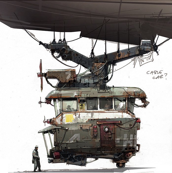 Mortal Engines: 60+ Concept Art by Ian McQue