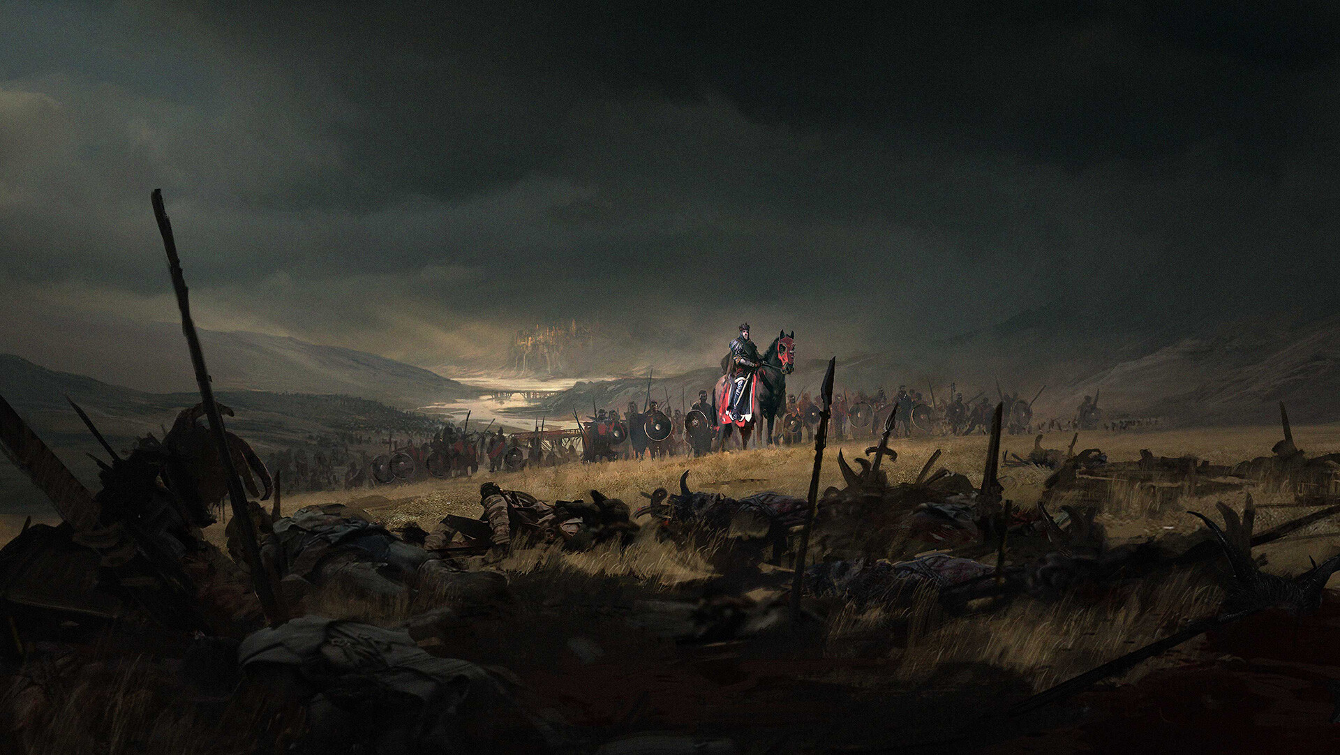 Medieval Battlefield Aftermath