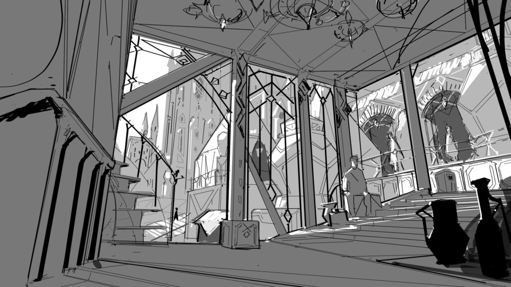 Riot X Arcane Concept Art by Envar Studio